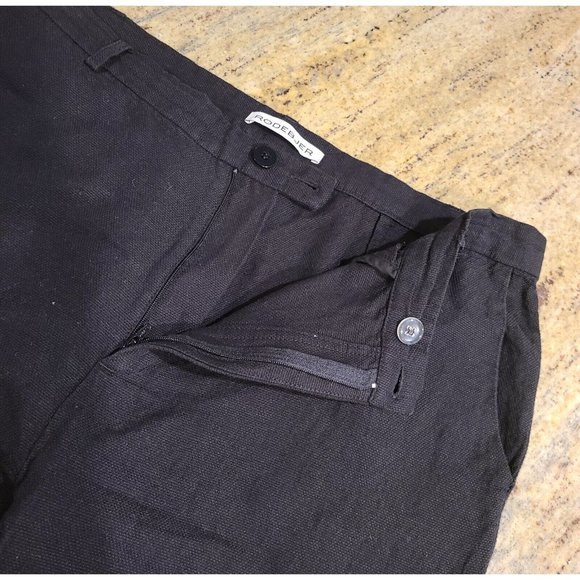 Rodebjer | Pants & Jumpsuits | Rodebjer High Rise Linen Black Pants ...